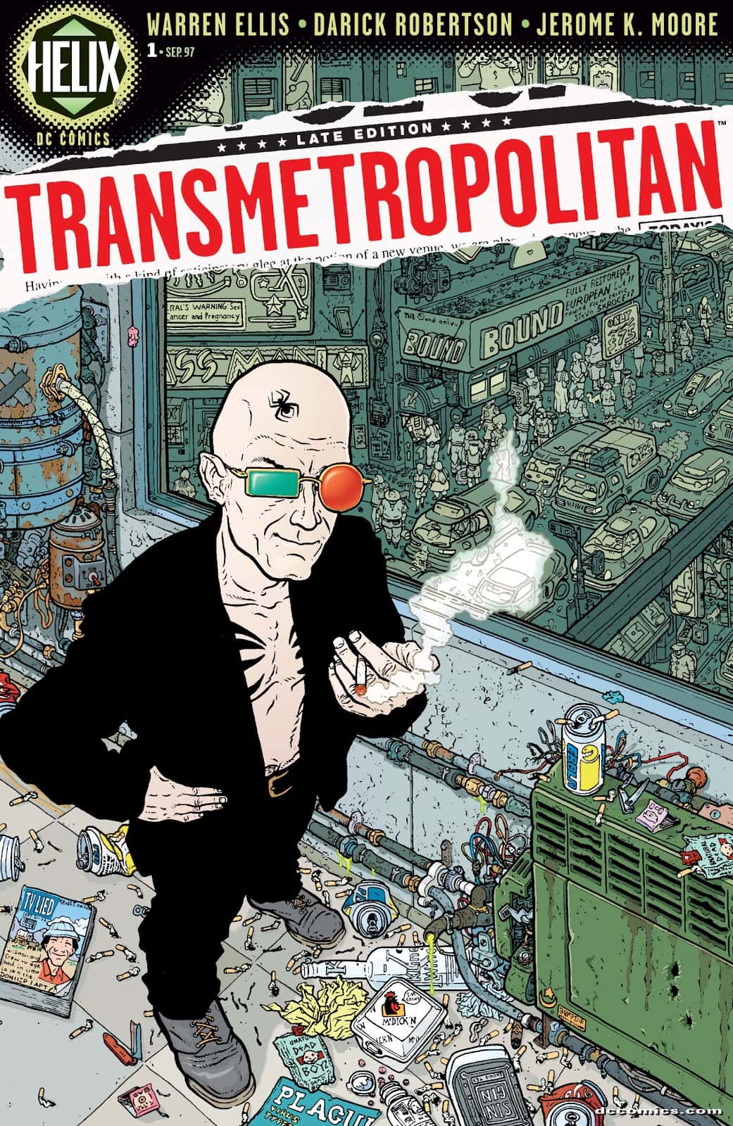 Retro Review: 'Transmetropolitan' is the ultimate cyberpunk dystopia no ...